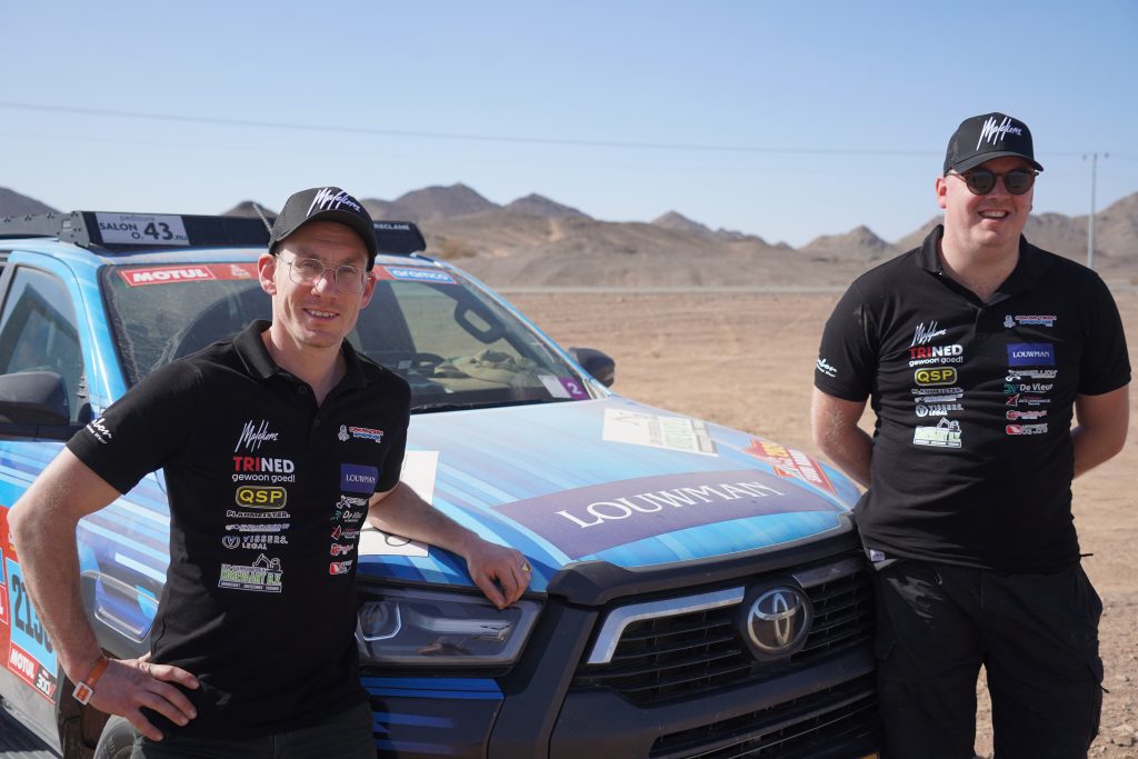Winners of the Louwman Dakar Challenge with Team Spierings to Dakar ...